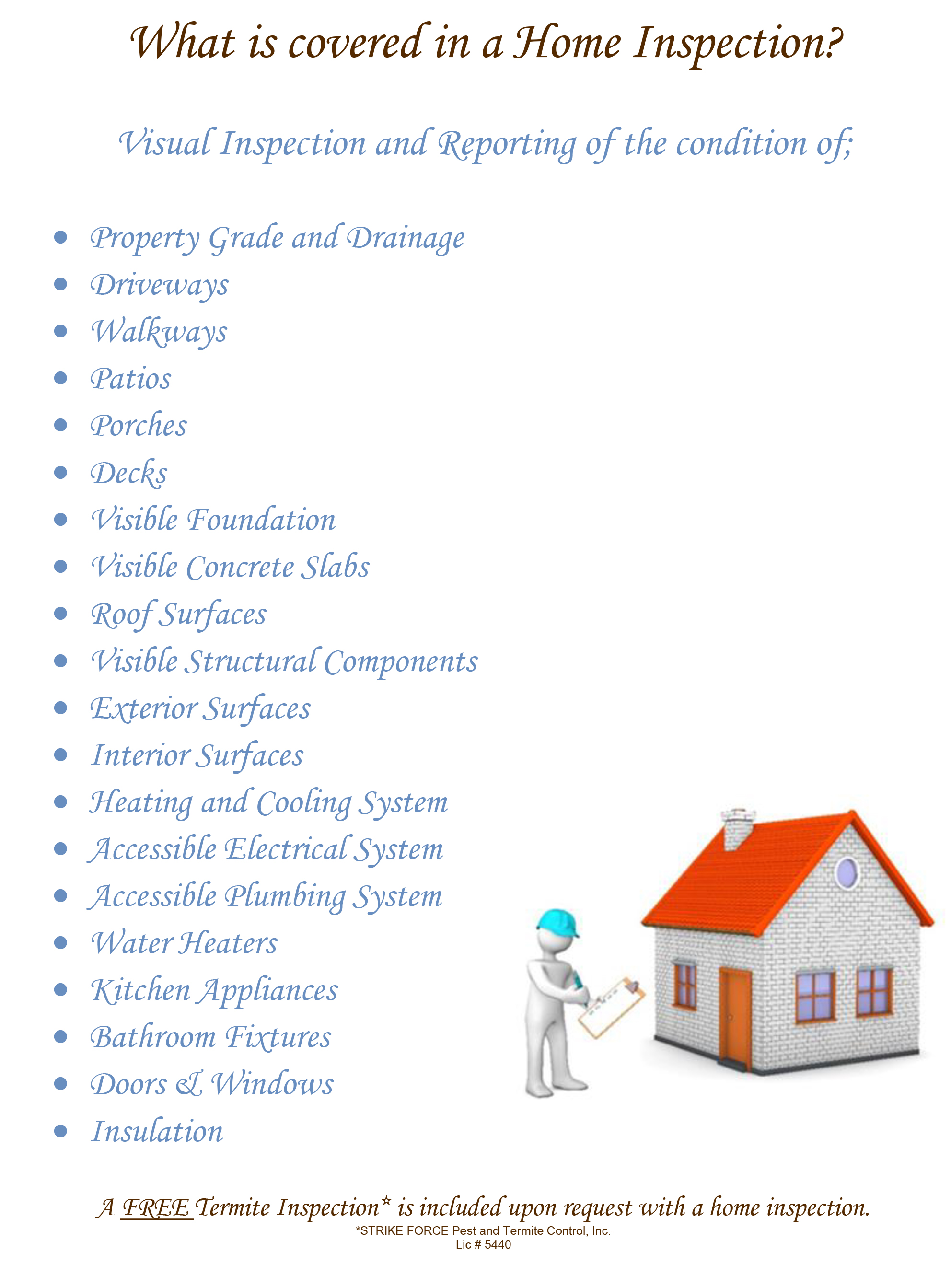 Inspections Services – Mountains to Valleys Inspections, LLC